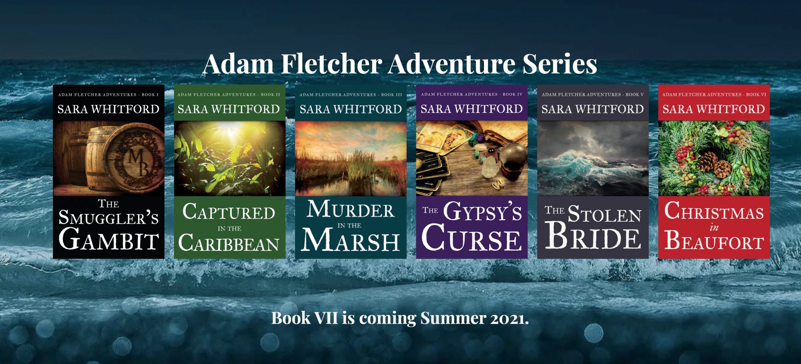 Adam Fletcher Adventure Series by Sara Whitford - Bestselling, family ...